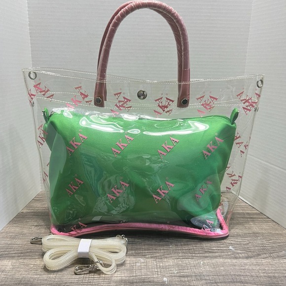 Aka | Bags | Alpha Kappa Alpha Stadium Clear Tote Homecoming Sorority ...